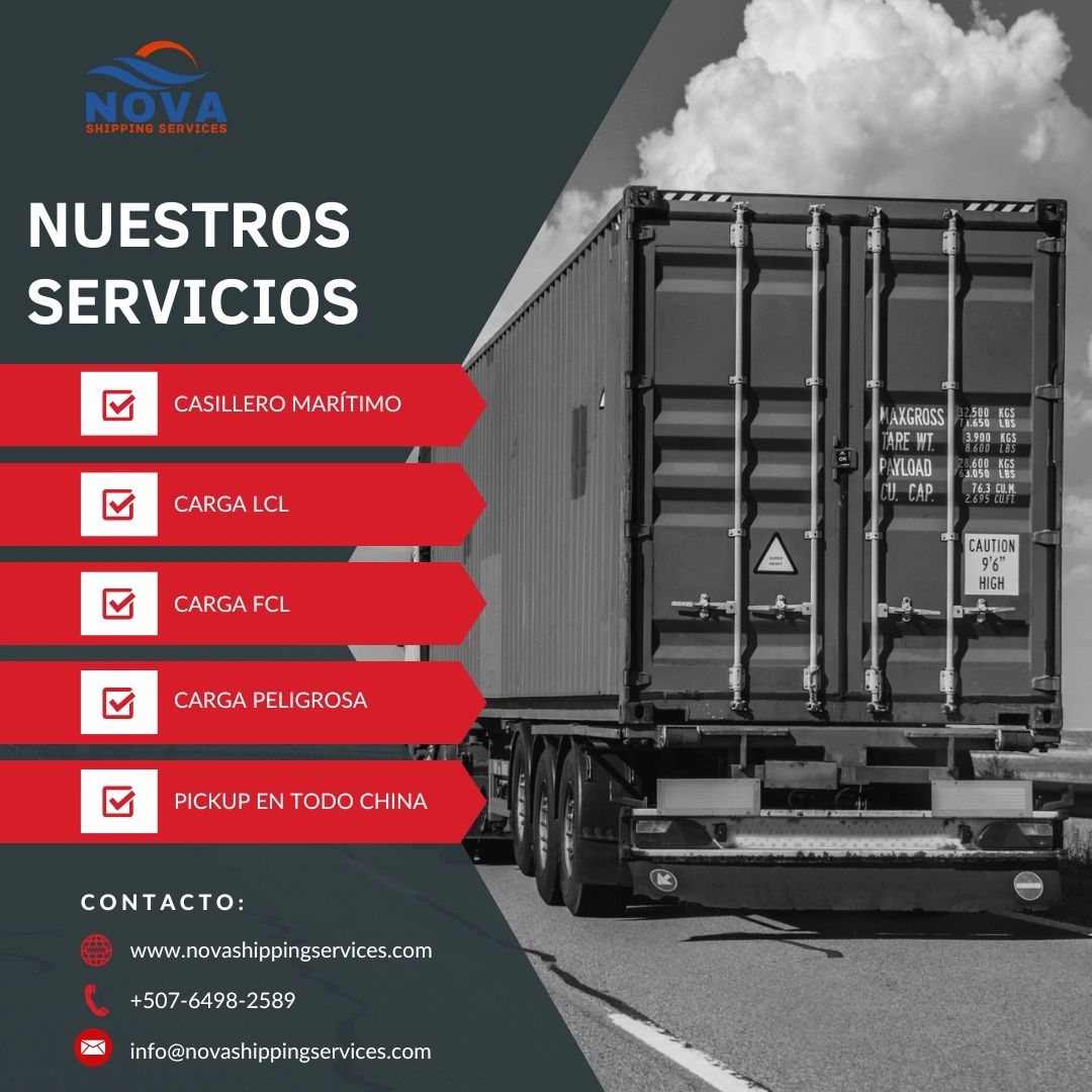 Envía tus mercancías de Asia a Panamá y Centroamérica.